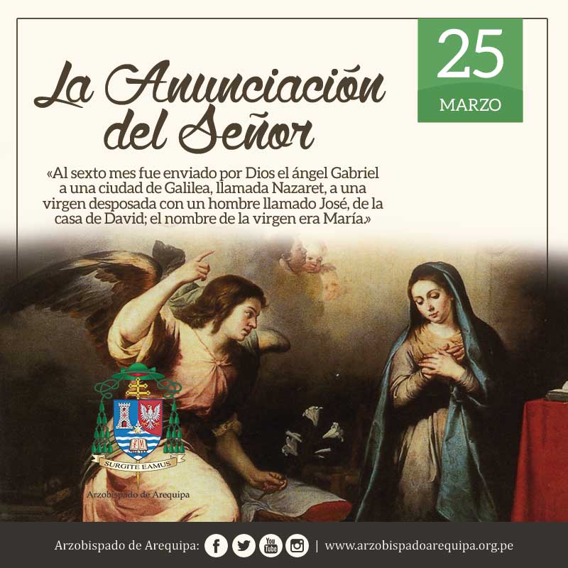 25. La Anunciación del Señor
