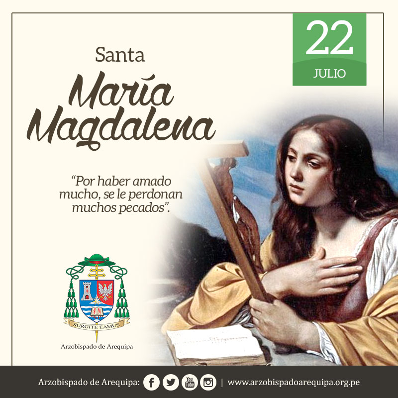 22. Santa María Magdalena